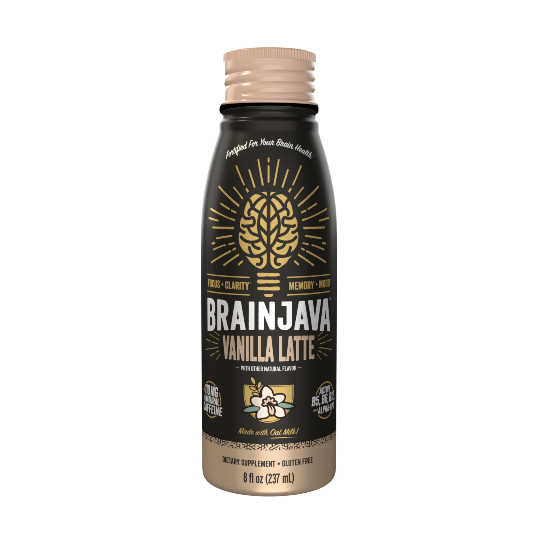 BRAINJAVA Vanilla Latte 8 oz. | 4-pack